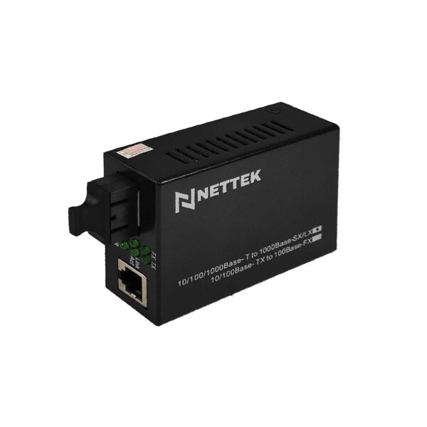 Bộ chuyển đổi quang điện 2 sợi quang chế độ Multimode. NETTEK NT-1G1E ...