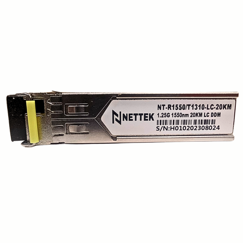 Module quang SFP loại 1 sợi quang chế độ Singlemode. NETTEK NT-T1550 ...