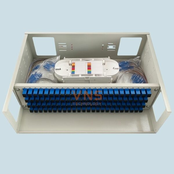 Hộp Phối Quang ODF Sắt Lắp Rack 96FO Indoor - VNS
